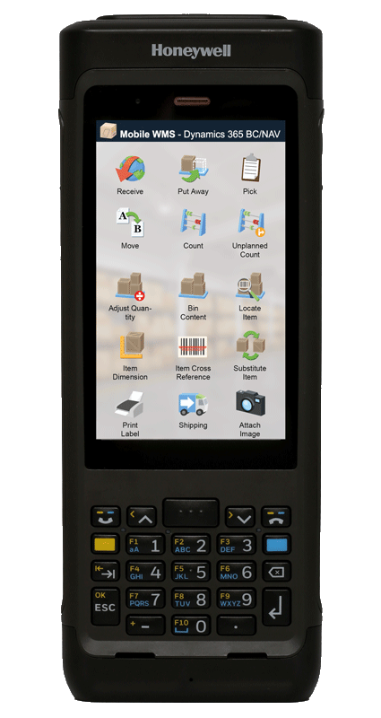 CN80 - Mobile Computer from Honeywell for Mobile WMS