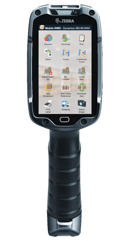 Tc8300 Mobile Computer From Zebra For Mobile Wms