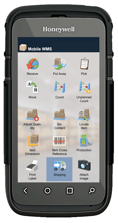 Shipping from Your Warehouse | Mobile WMS BC/NAV Features
