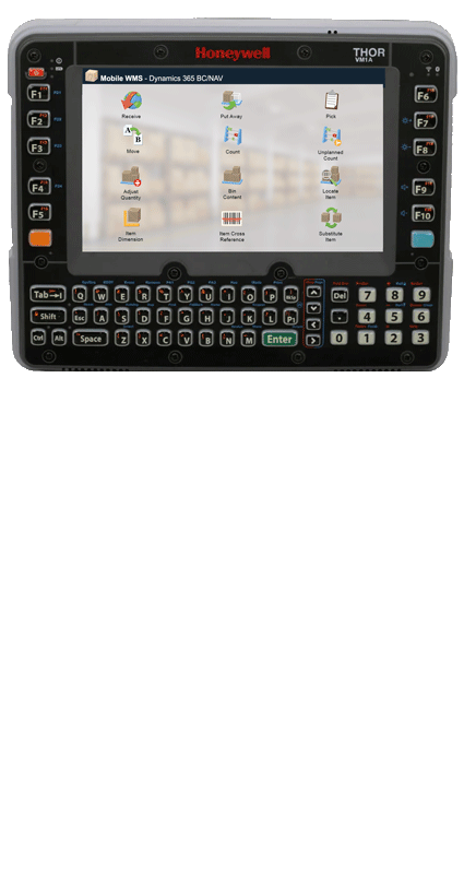 Thor VM1A - Mobile Computer from Honeywell for Mobile WMS