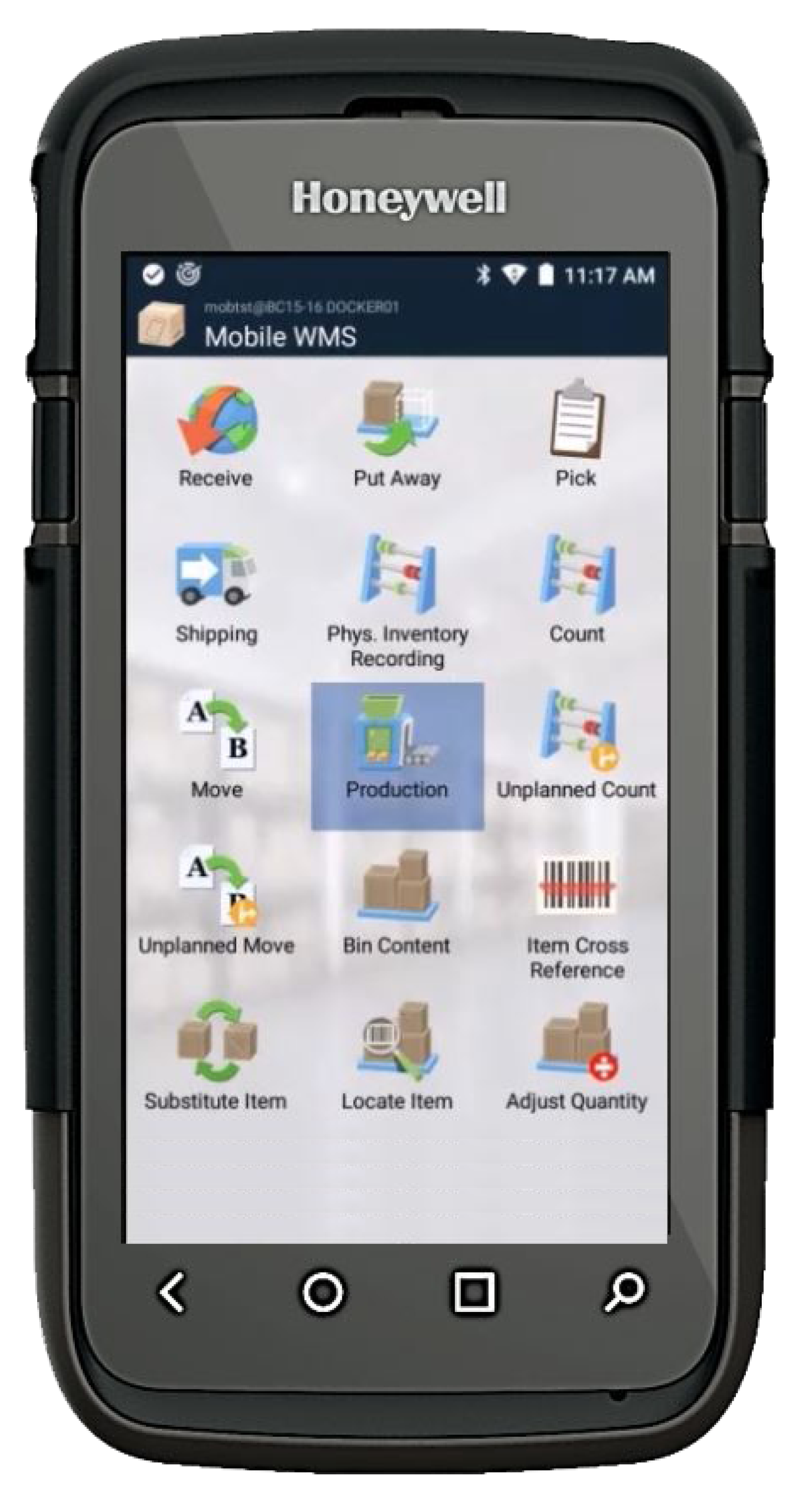 Production Module | Mobile WMS BC/NAV Features