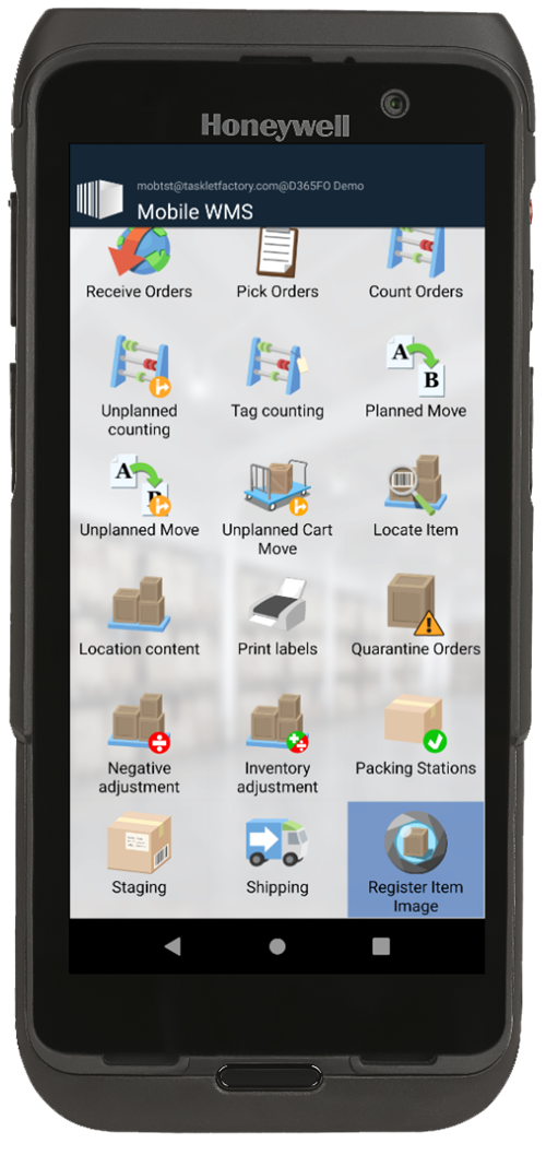 Attach Image | Mobile WMS Feature for F&SC