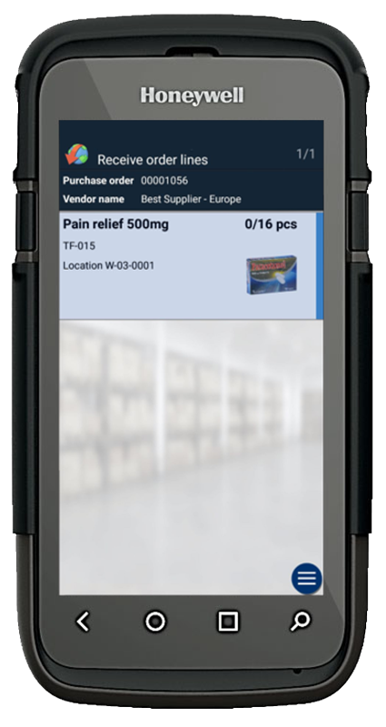 Print Labels from the Mobile Unit | Mobile WMS FO/AX Features