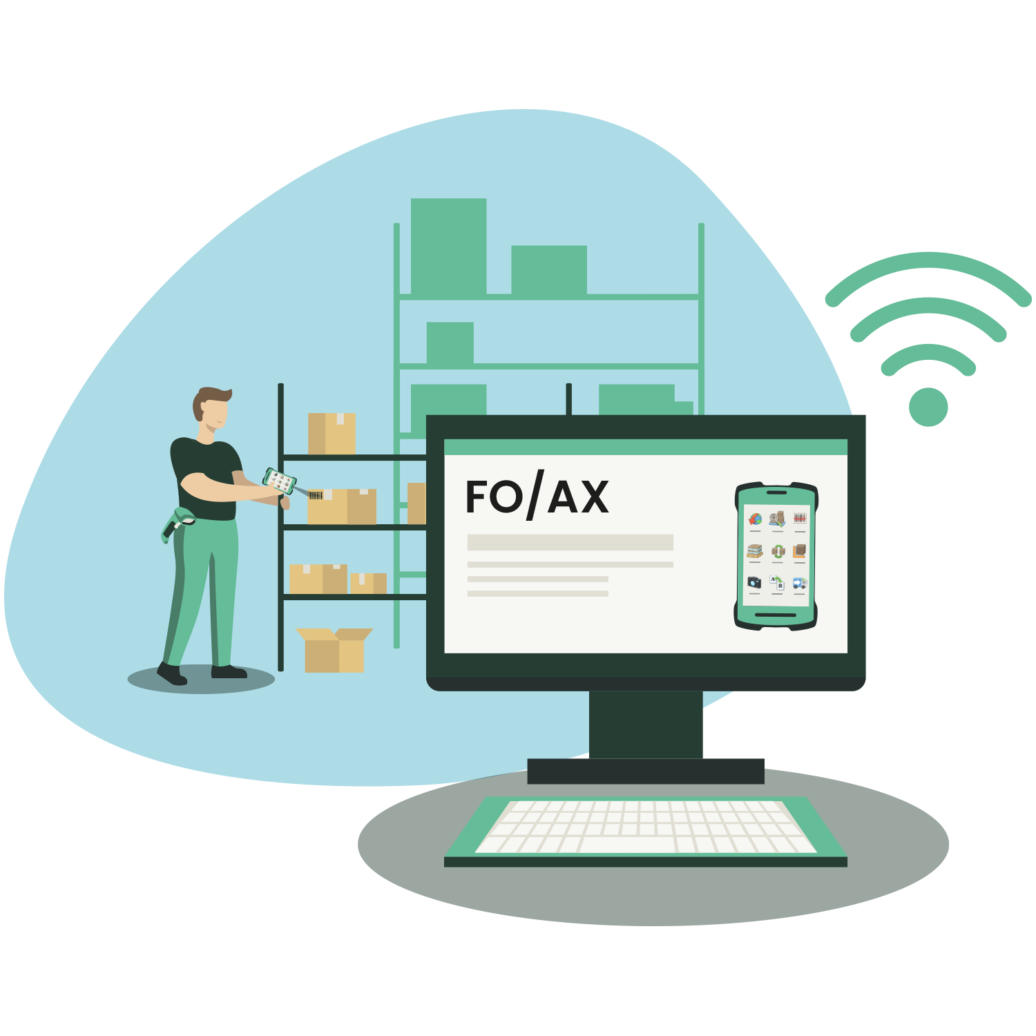User-friendly Mobile WMS for Microsoft Dynamics 365 FO/AX