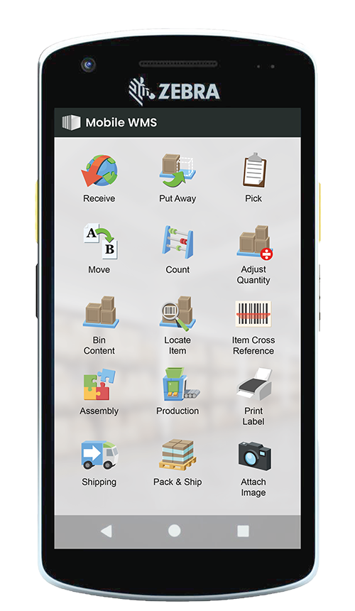 EC55 | Mobile Computer from Zebra for Mobile WMS